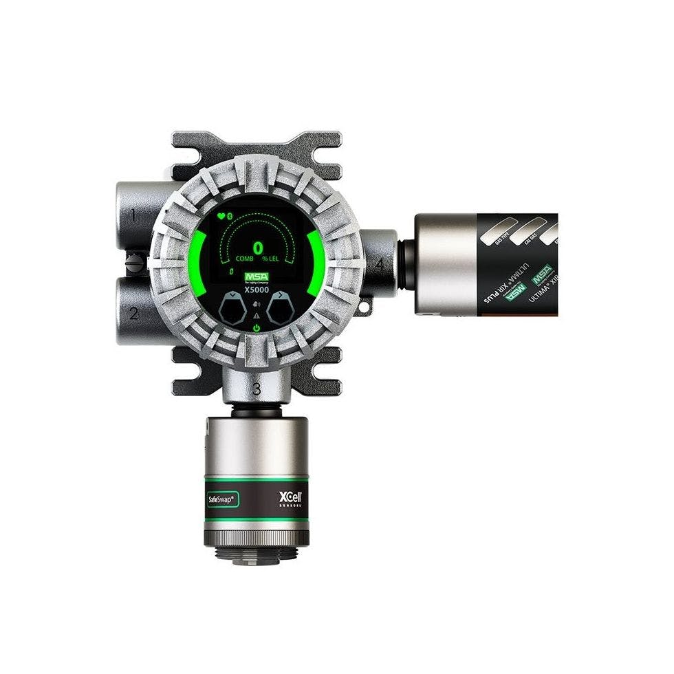 MSA Ultima X5000 - Gas Monitor / Dual Sensor with Relay | Fixed Gas ...