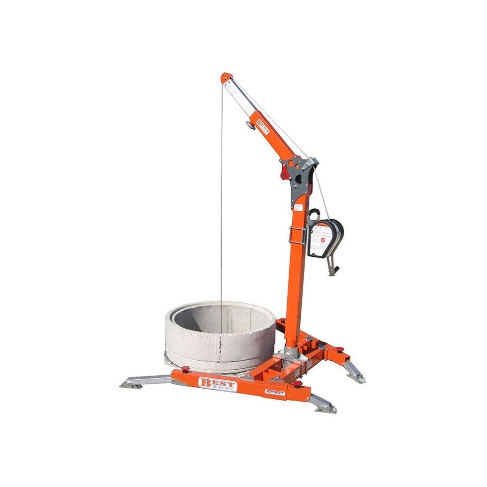 Abtech 4 Piece Base/Upper Davit/Lower Davit/30m Winch | Davit Arm Systems