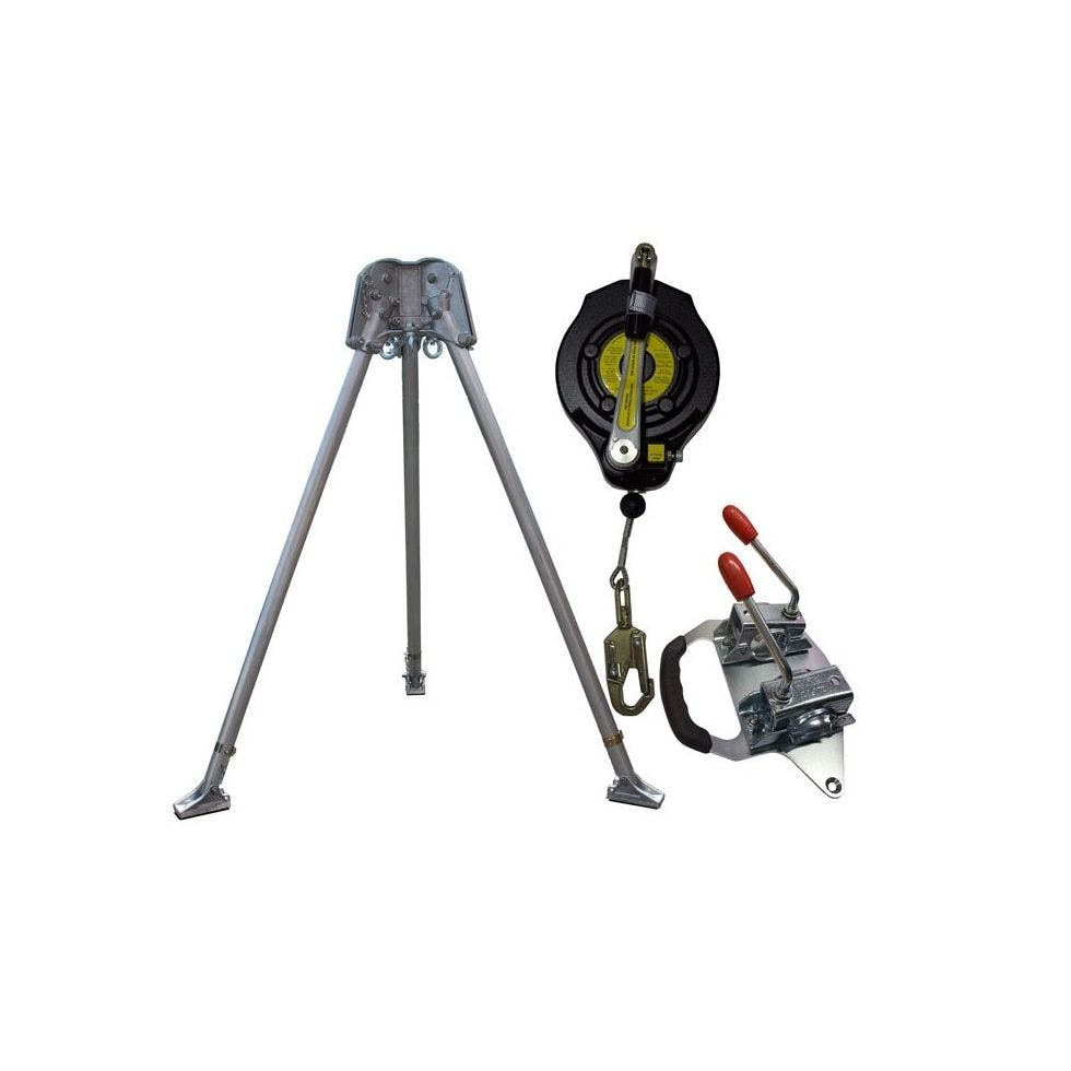 Abtech Tripod/ 15m Fall Arrest Winch and Brackets | Tripods & Winches