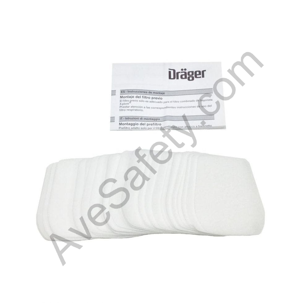 Drager Bayonet Pre-Filter and Retainer | Respiratory Filters