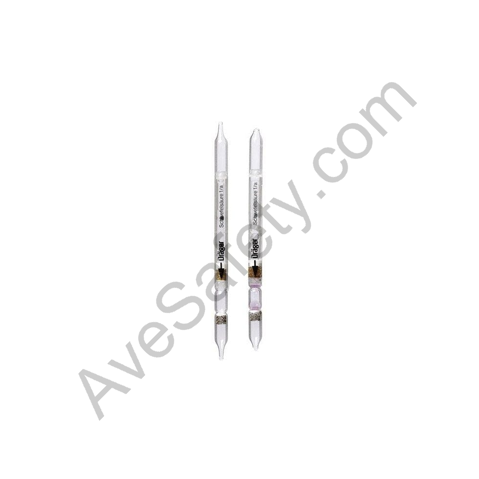 Drager Short Term Detection Tubes - Sulphuric Acid 1/a (Pack of 9 ...