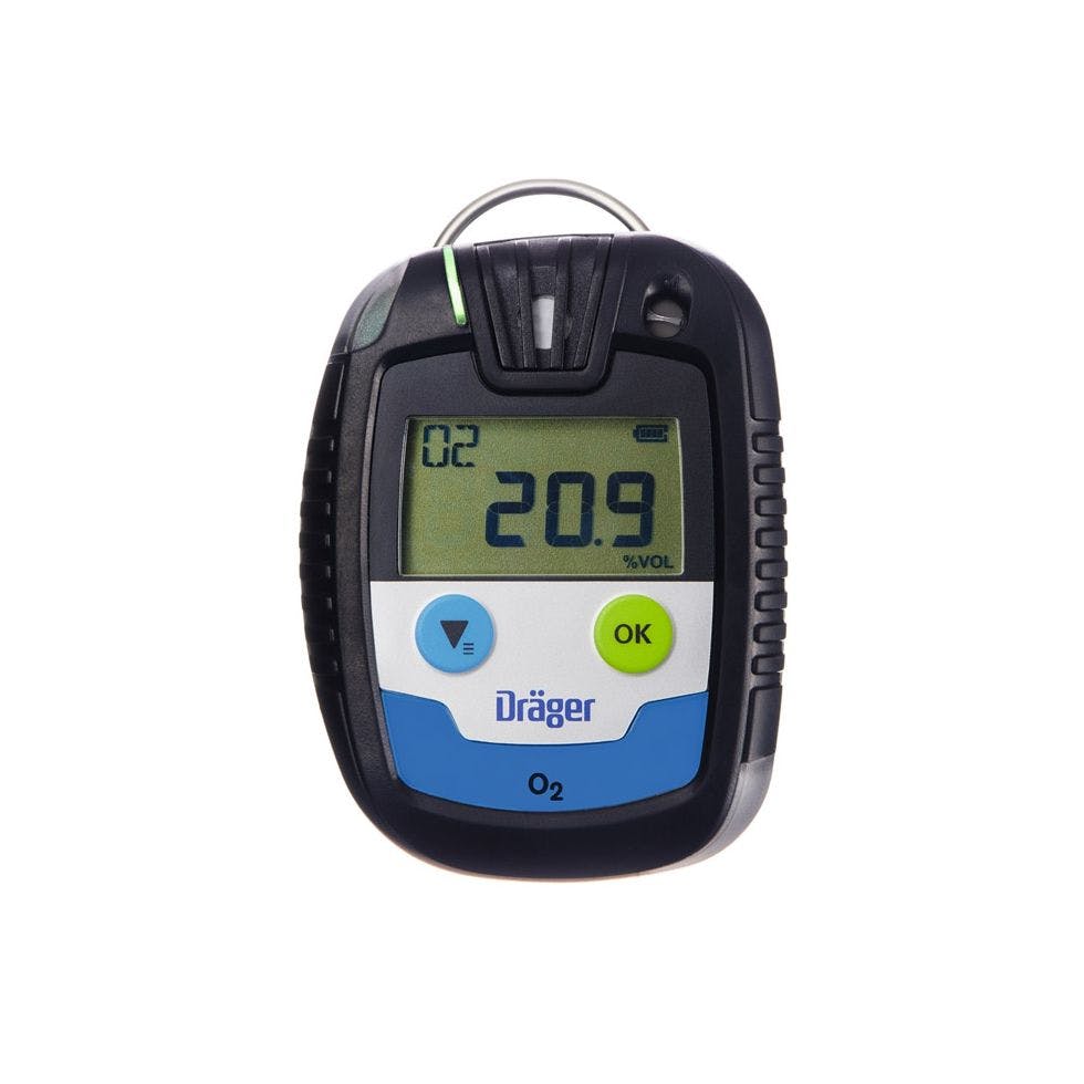 Drager Pac 6500 Oxygen (O2) Single Gas Detector | Oxygen Detectors (O2)