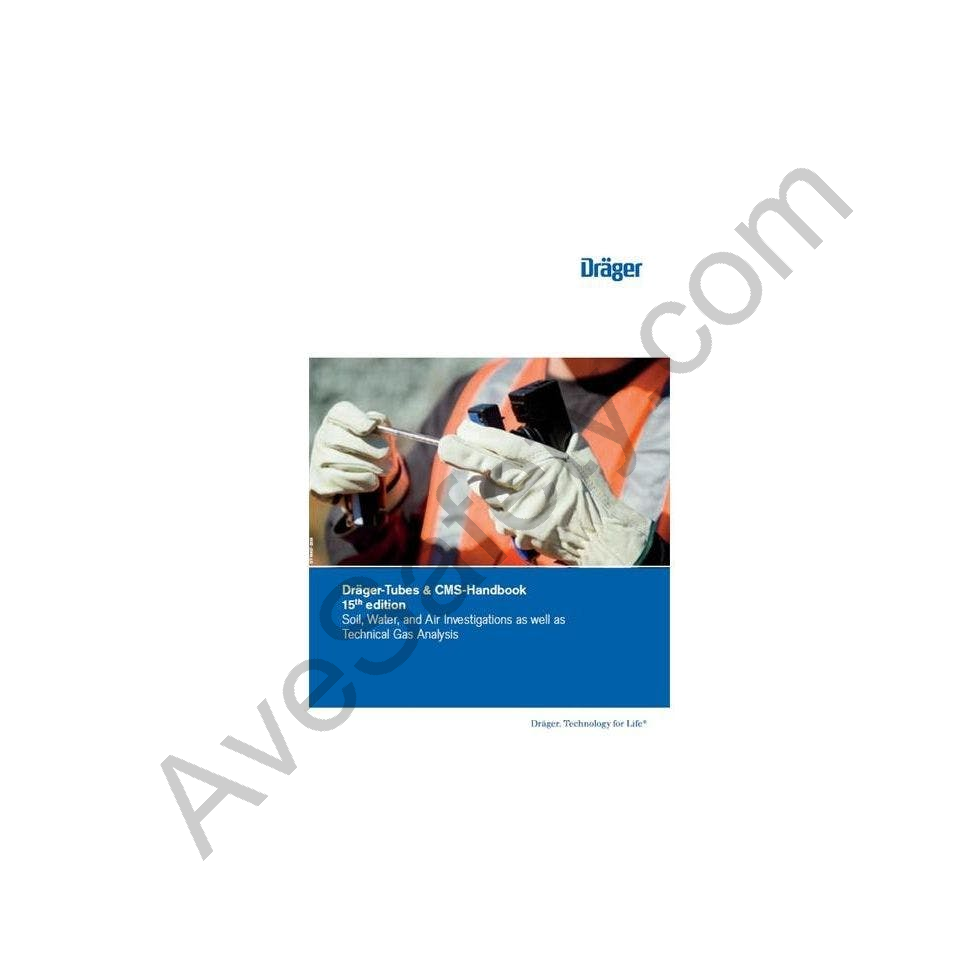 Drager Tube Hand Book | Gas Detection Accessories