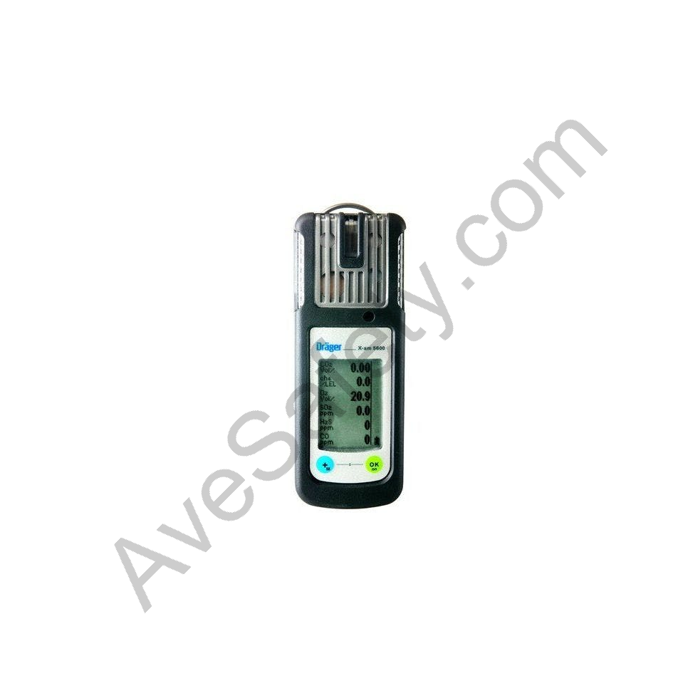 Drager X-am 5600 Gas Detection Kit IR CO2/O2 | CO2 + Other Gas Combinations