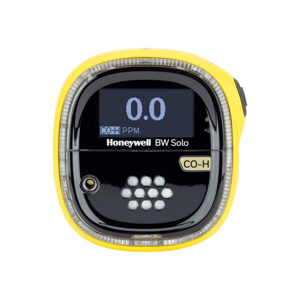 Honeywell BW Solo CO-H2 Resistant Single Gas Detector | Carbon Monoxide Detectors (CO)