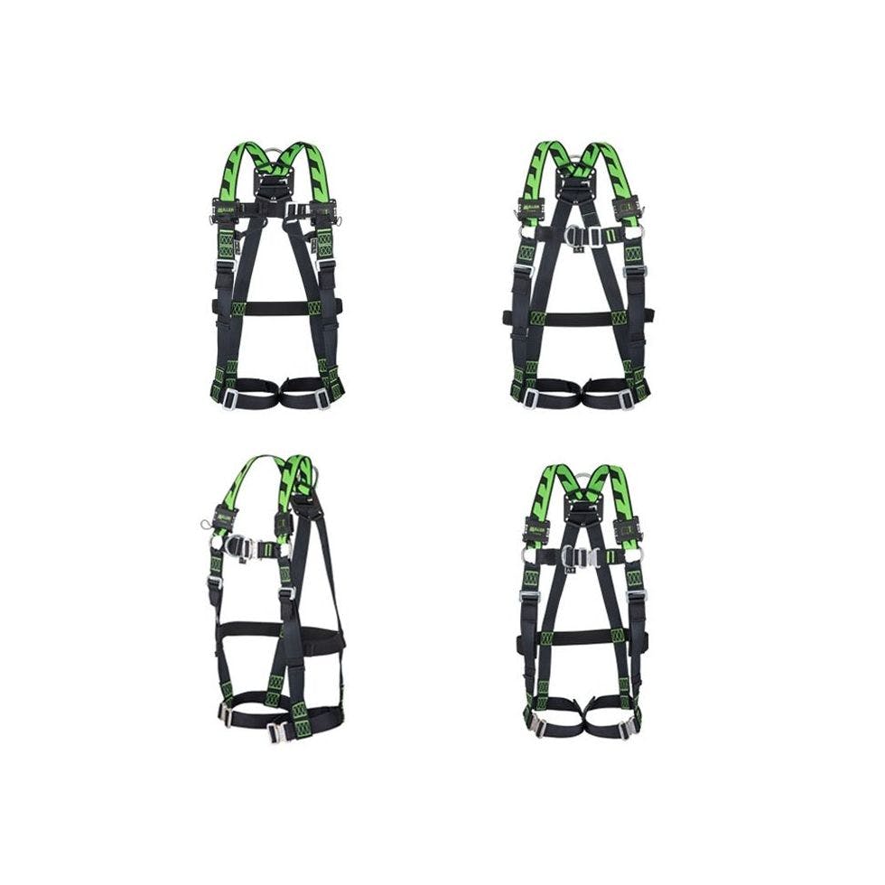 Miller H-Design 2 Point Harness with Stretch Webbing | Fall Protection ...